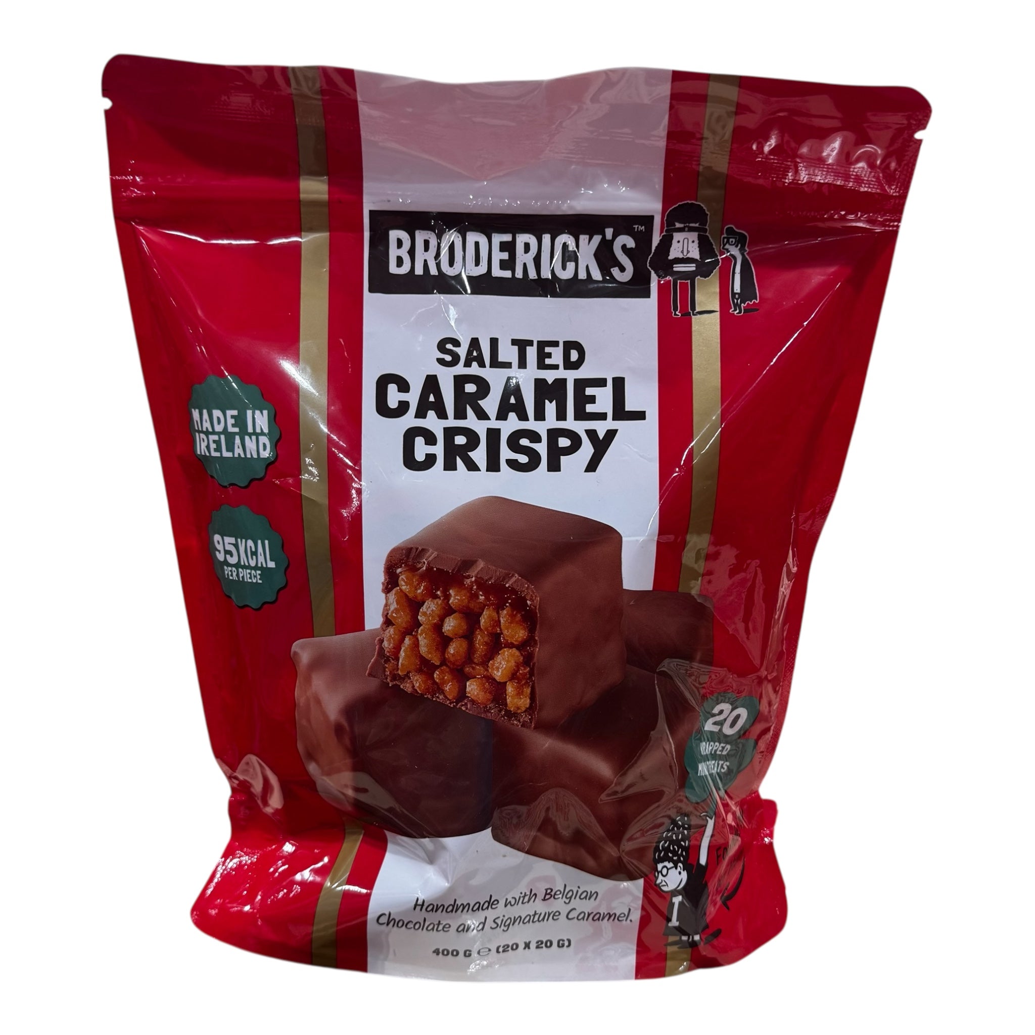 Trozos crujientes de caramelo salado de Broderick Brothers (400 g ...