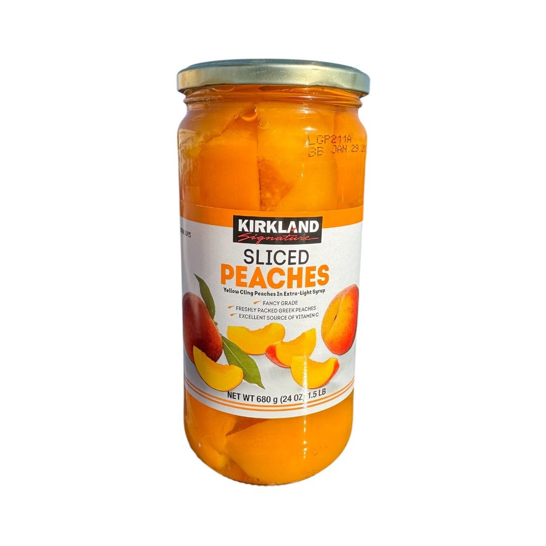 Duraznos en trozos - 680g - Kirkland Signature – AZALA GOURMET